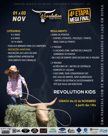 Revolution Team Roping Kids – Team Roping Brasil